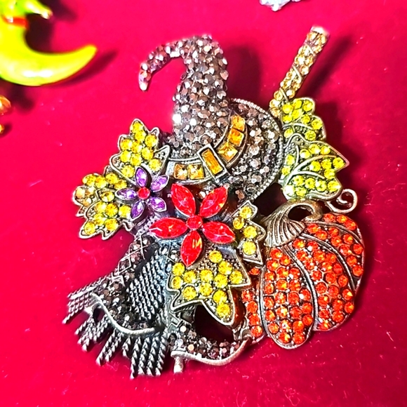 Jewelry | Halloween Witchy Witch Brooch | Poshmark